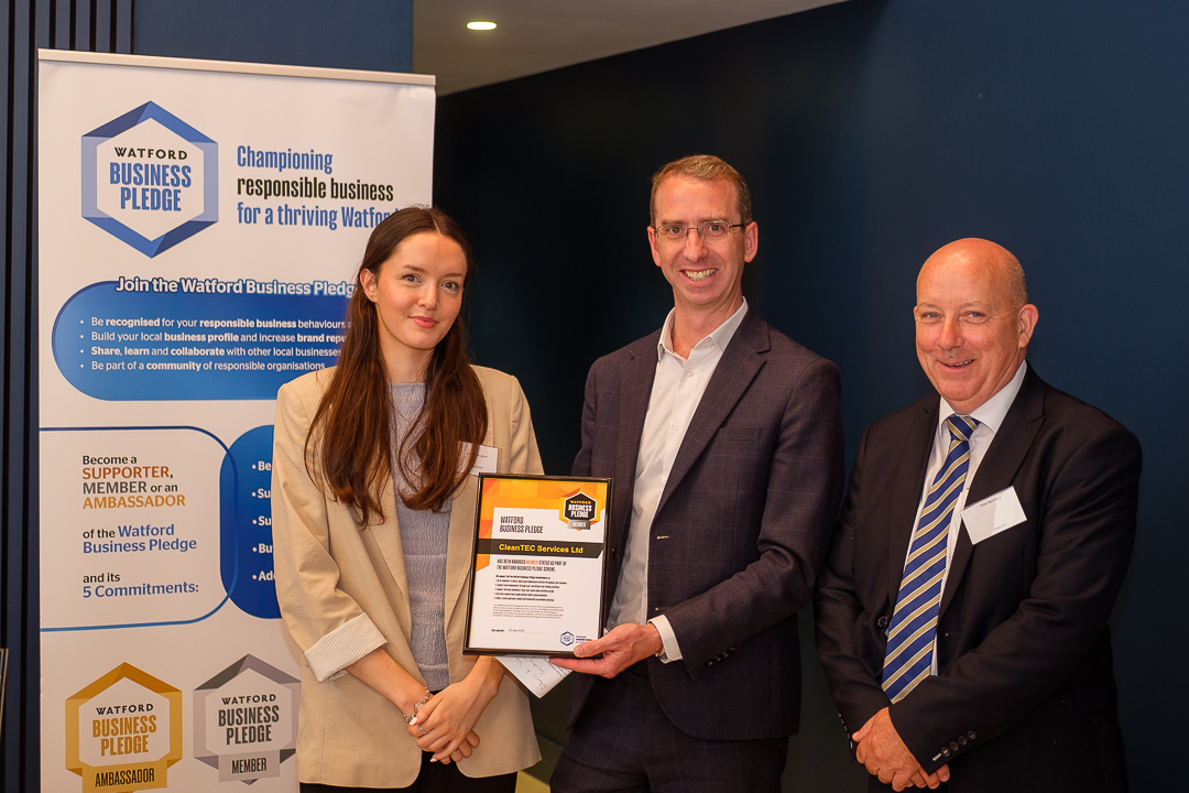 CleanTEC Joins the Watford Business Pledge - CleanTEC